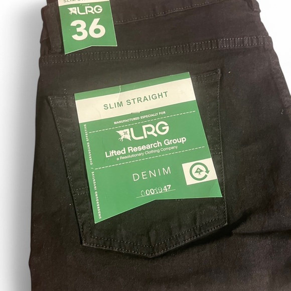 Lrg | Jeans | Lrg Black Slim Straight Jeans | Poshmark